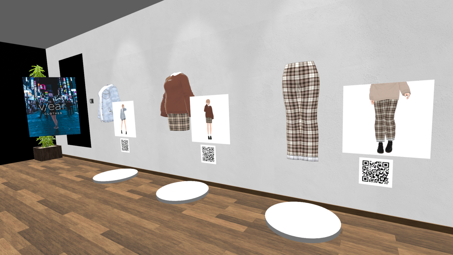 その場で着替えが楽しめる！ VRChatで4/26～5/5まで開催の「VRoid Fashion Mall」を体験レポート | PANORA