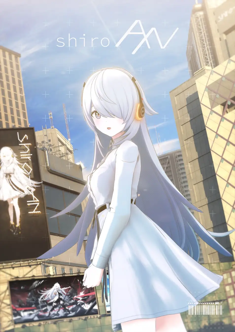 UNDERWATER、shiroANプロジェクト「shiroAN（しろあん）」VTuberデビュー、3DCG化したショート動画を公開 | PANORA