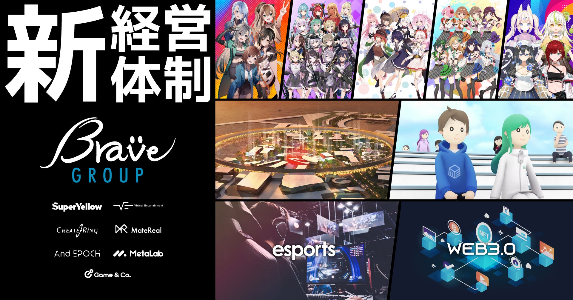 Brave group、新経営体制を発表 新任取締役を3名選出 | PANORA