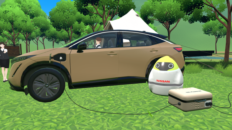 日産、VRchatにSDGsなワールドを公開 「EVのバッテリーで暮らす」をメタバース上で体験してきた | PANORA