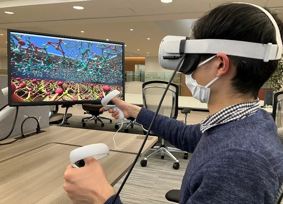 レゾナック「仮想現実（VR）技術」半導体の材料開発に活用 | PANORA