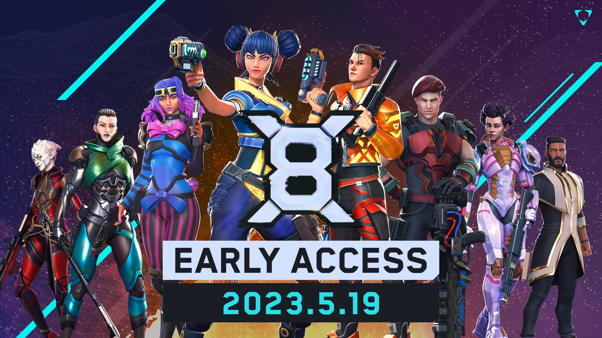 5vs5のVRマルチプレイヒーローシューター「X8」、5/19にMeta Quest の App Lab と Steam にて無料アーリーアクセス | PANORA