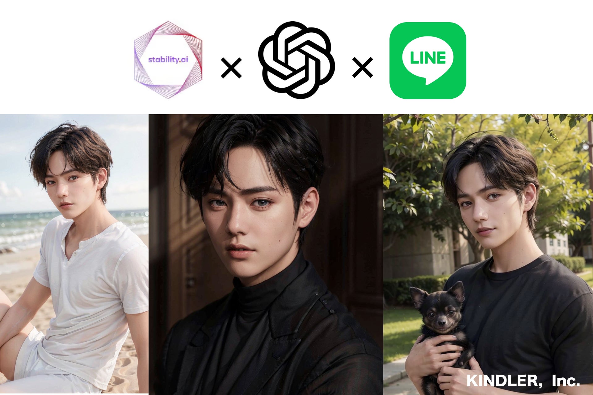 KINDLER、画像生成AI x 文章生成AI「ChatGPT」による「AIアイドル」とのチャットサービス提供開始 | PANORA