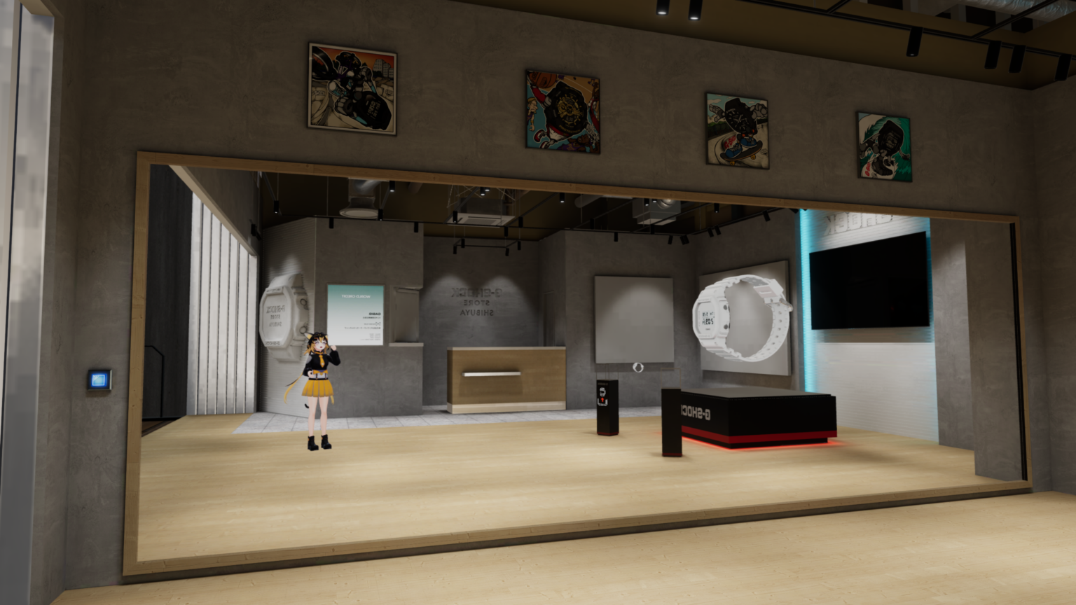 カシオ計算機がVRChat参入、G-SHOCKをアバターに着用 GHOST CLUBチーム起用など「わかってる感」がスゴい | PANORA