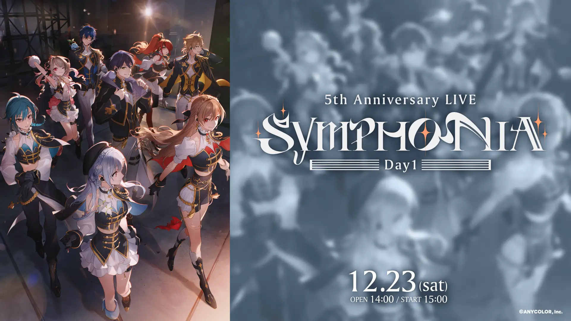 にじさんじ 5th Anniversary LIVE 「SYMPHONIA」Day1出演者の直筆コメント画像が到着 | PANORA