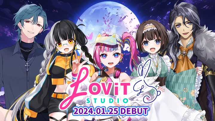 LOViT STUDIOより新たに5名がデビュー 1/25 19時より配信スタート | PANORA