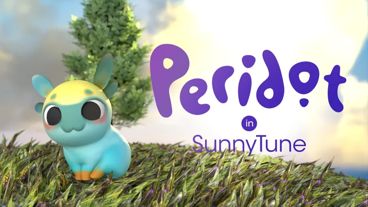 Apple Vision Pro向けアプリ「SunnyTune」にARペット「Peridot」が登場 | PANORA