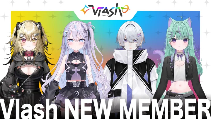 VTuberプロジェクト「Vlash」から新たに4名がデビュー決定 | PANORA