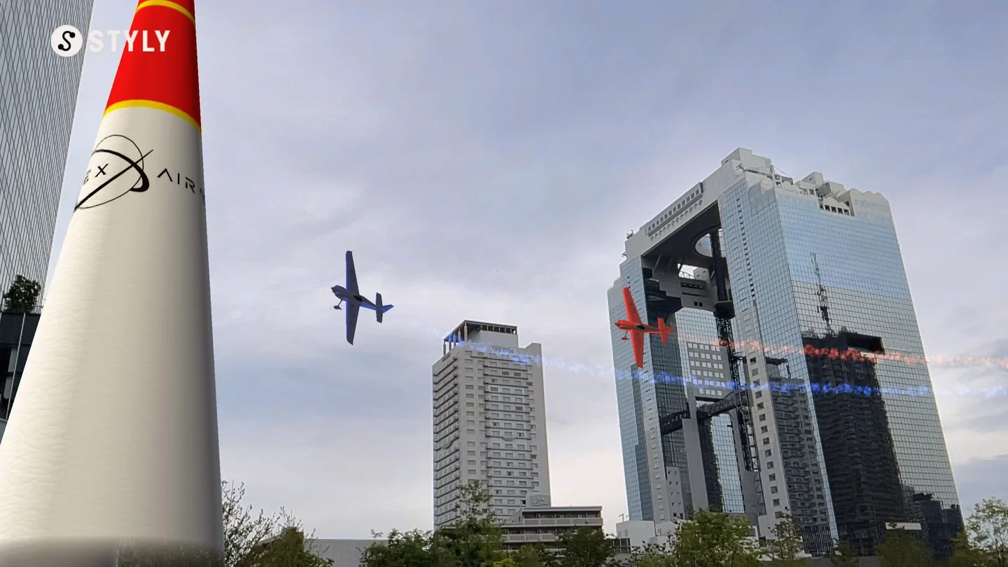 AR観戦型のスポーツイベント「AIR RACE X」2025シリーズ最終戦が大阪・うめきたで開催 | PANORA
