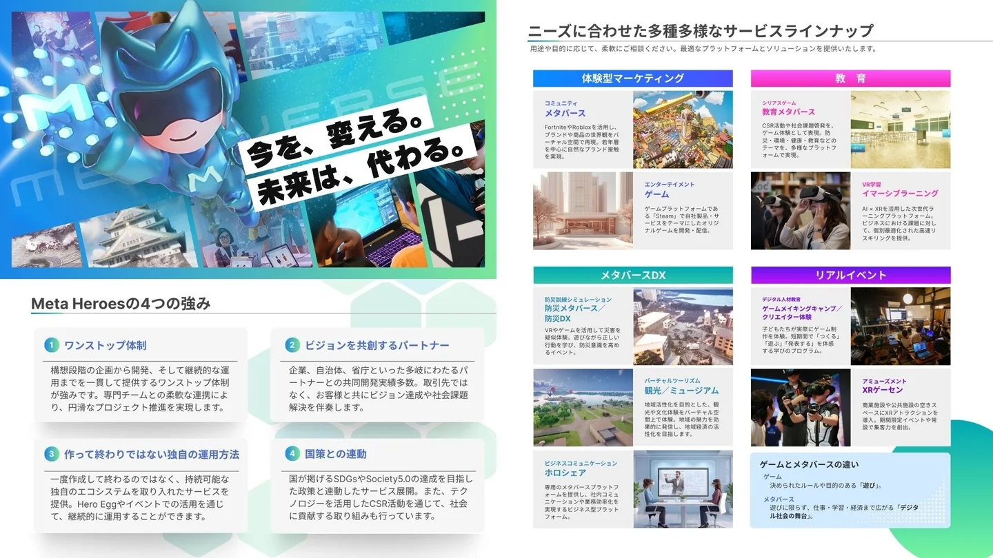 Meta Heroes、「Metaverse Japan Summit 2025@Osaka」で新プロダクトを発表 | PANORA