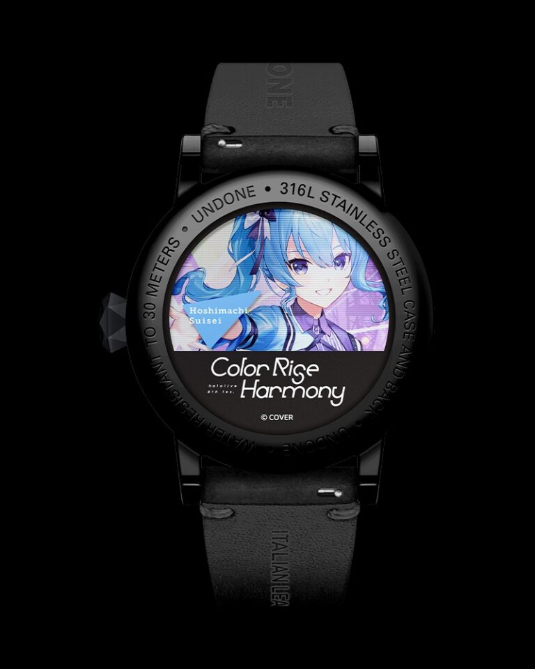 ホロライブ UNDONEとのコラボグッズ「UNDONE×hololive 6th fes. Color Rise Harmony」を発売へ 腕時計やBluetoothスピーカーをリリース ...