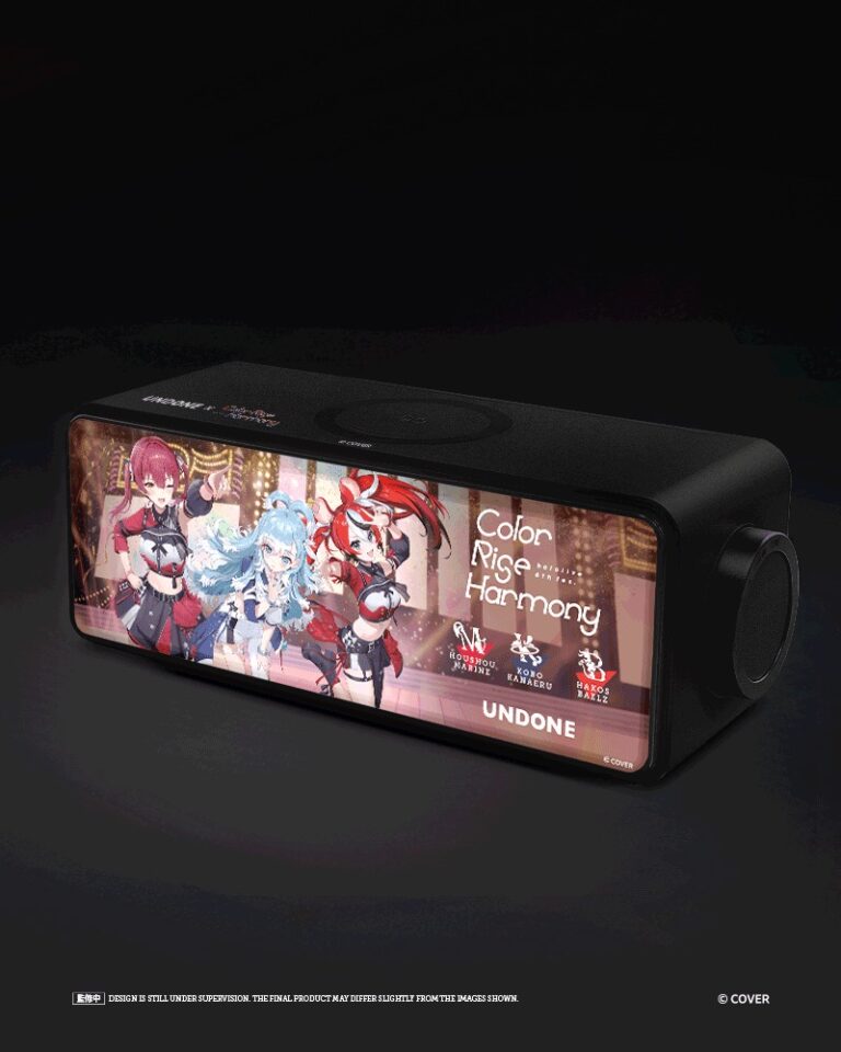 ホロライブ UNDONEとのコラボグッズ「UNDONE×hololive 6th fes. Color Rise Harmony」を発売へ 腕時計やBluetoothスピーカーをリリース ...